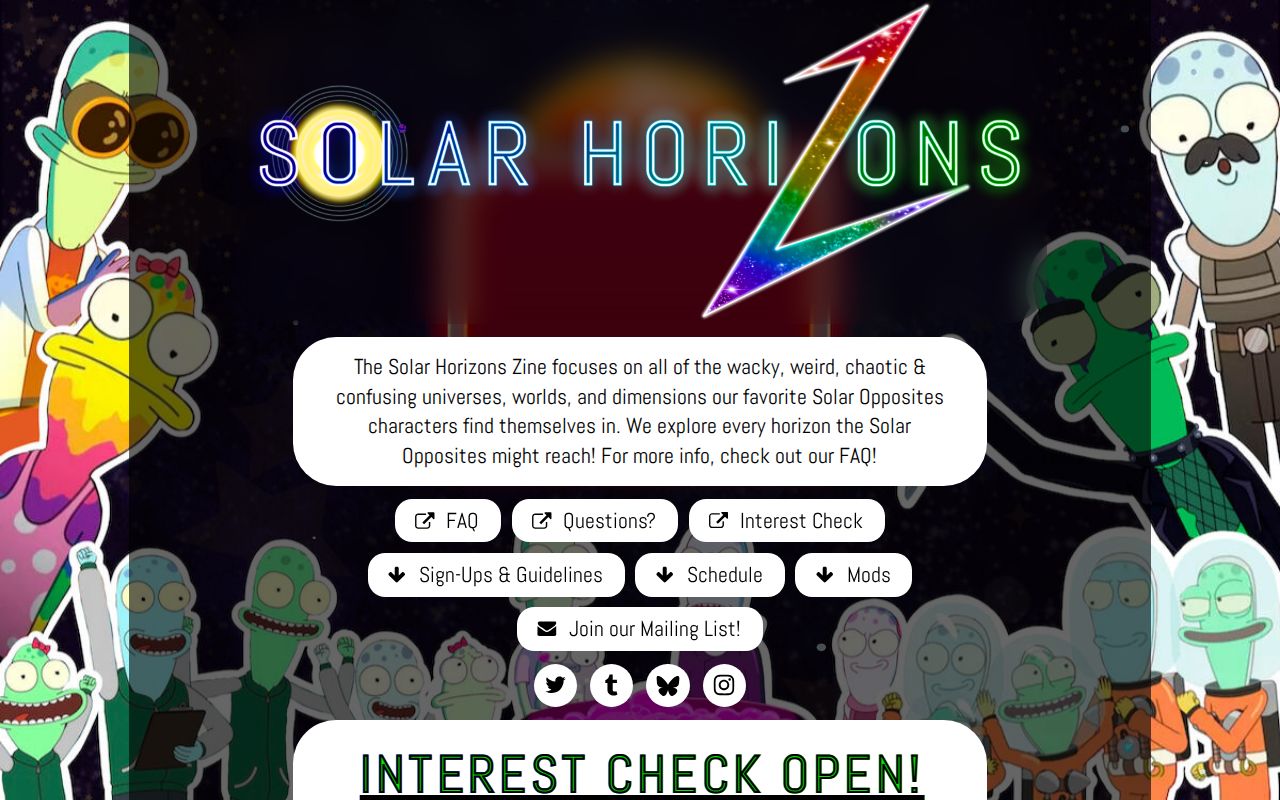 Solar Horizons Carrd